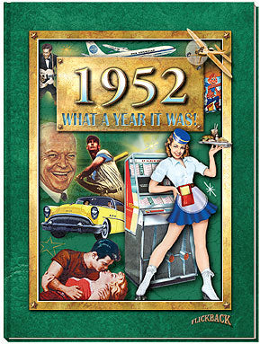 1952 What a Year It Was!: Great Birthday or Anniversary Gift - Coffee ...